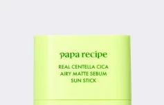 Себорегулирующий солнцезащитный стик с экстрактом центеллы Papa Recipe ...