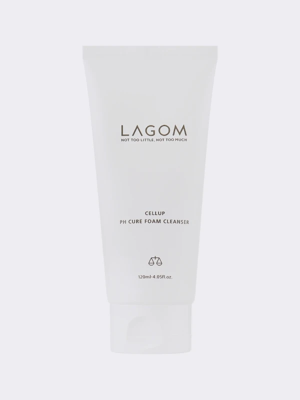 Мягкая пенка для умывания с нейтральным рН LAGOM Cellup pH Cure Foam ...